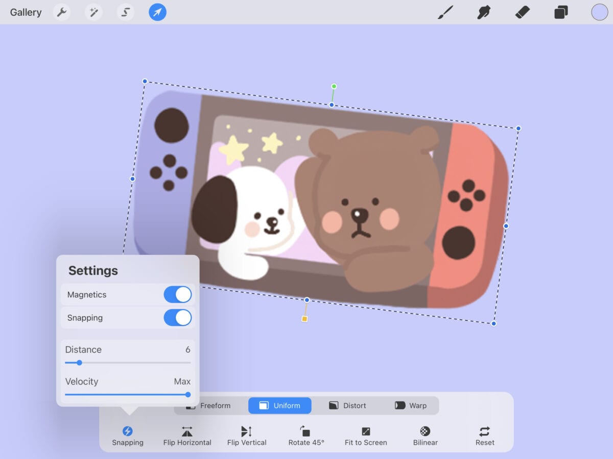 % รีวิว PROCREATE 5X โดยศิลปิน FAHFAHS