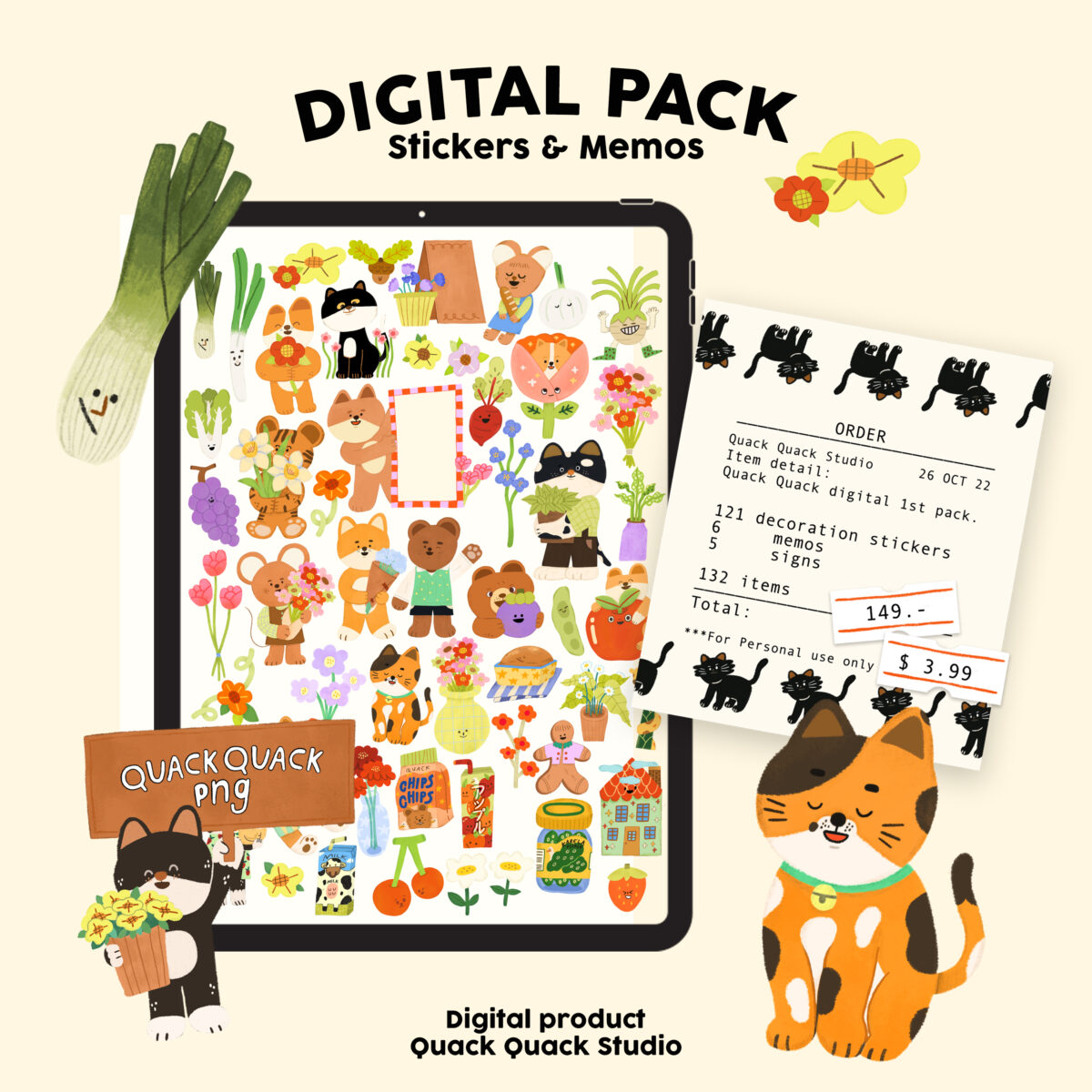 QUACK | DIGITAL PACK (1st) | Fahfahsworld