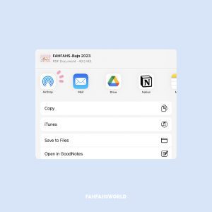% วิธีย้ายไฟล์ GoodNotes ลงคอมพิวเตอร์