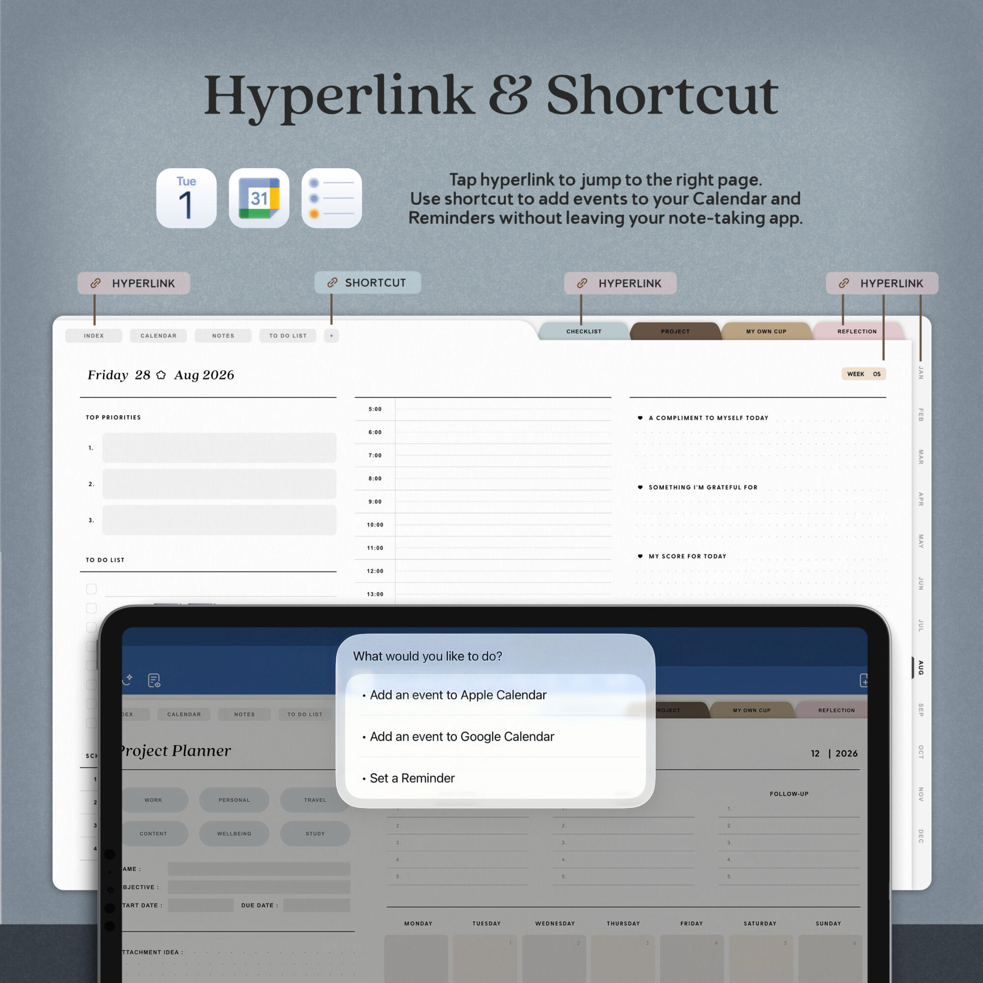 THE BUTTER AND SCOTCH | DIGITAL PLANNER 2026 Fahfahsworld
